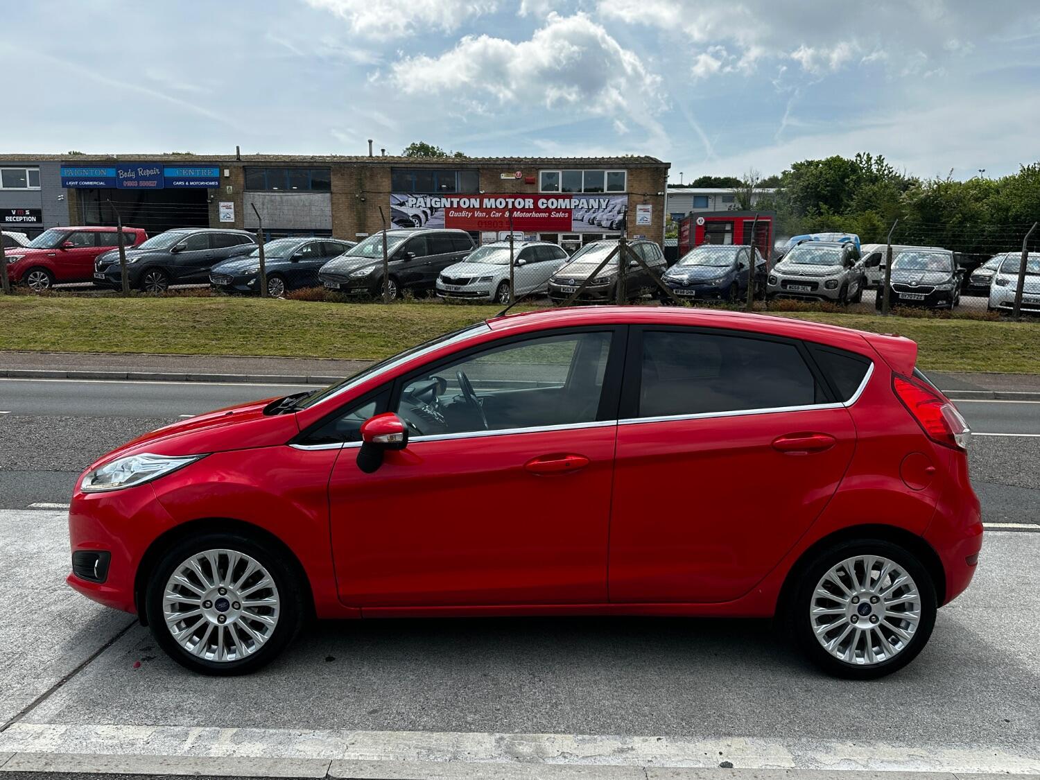 SOLD - Used FORD FIESTA 2015 Red in Paignton, Devon | Paignton Motor ...